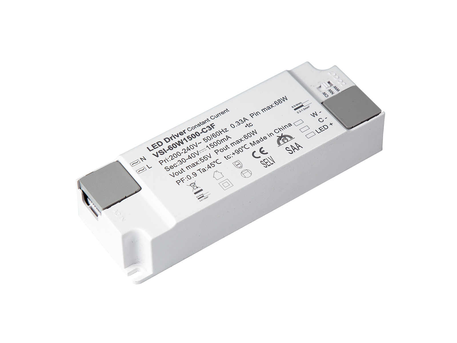 VSI-XXWXXX-C3F CCT changeable Constant Current - UPSHINE Lighting