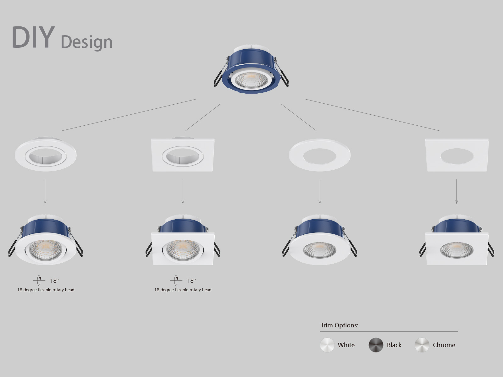 DL444 LED Downlihgt - UPSHINE Lighting