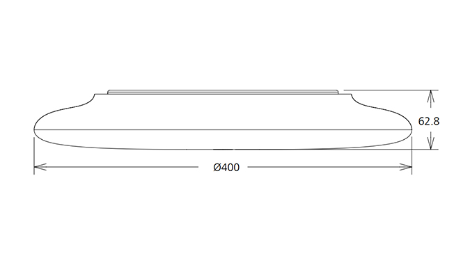 PC 25W LED Ceiling Lamp - UPSHINE Lighting
