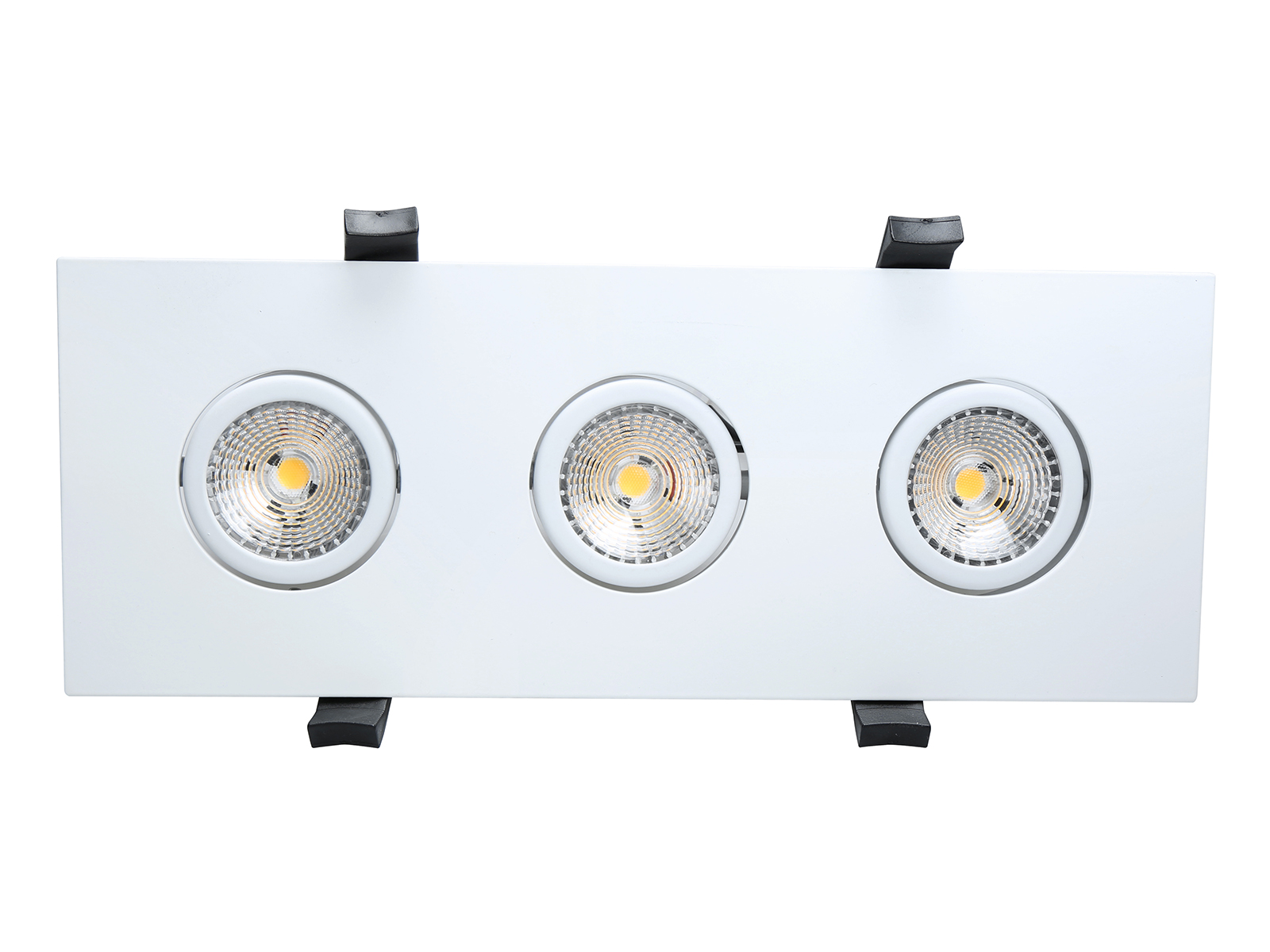 30W 3 Head Square Downlight - UPSHINE Lighting