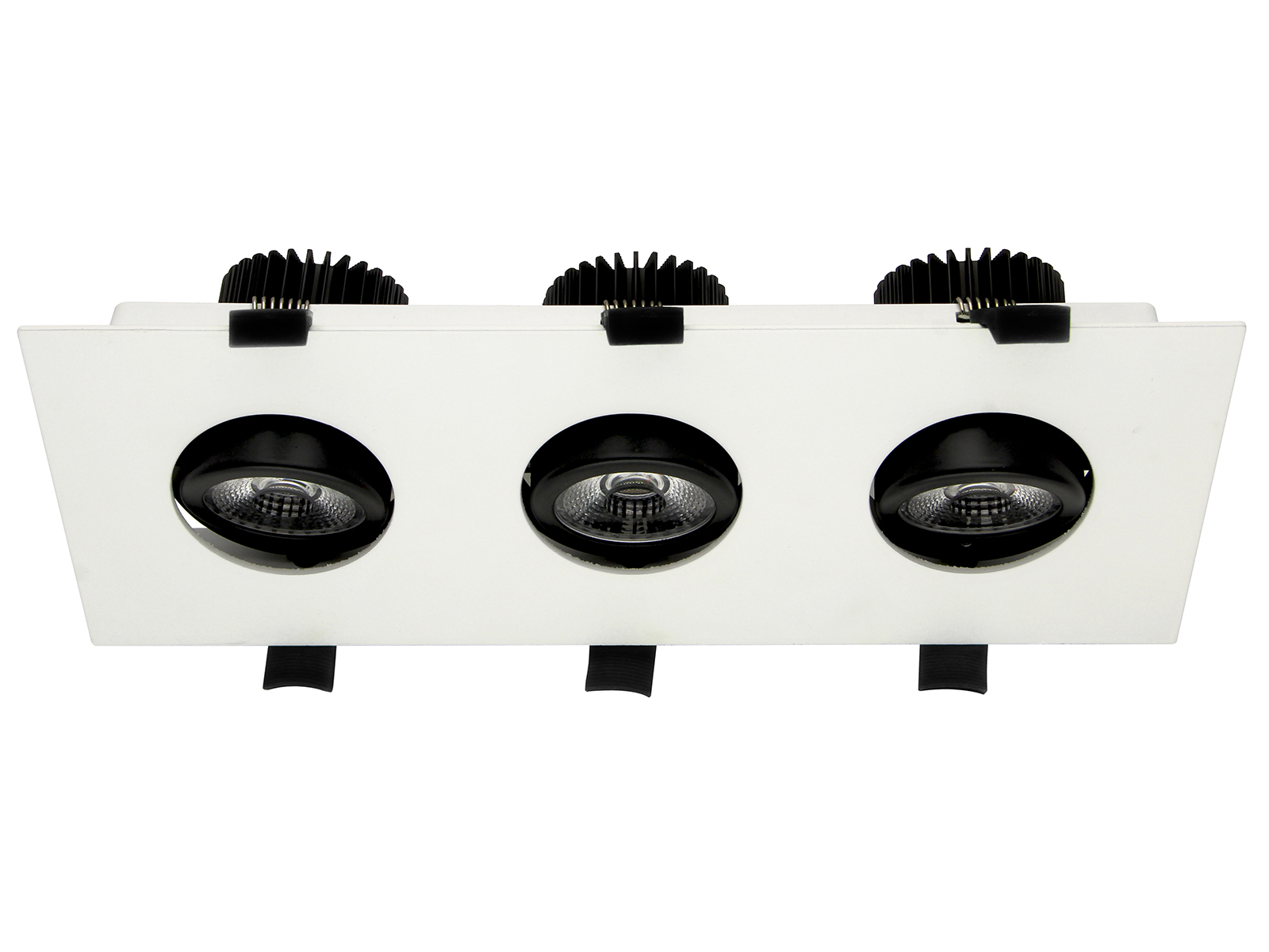 30W 3 Head Square Downlight - UPSHINE Lighting