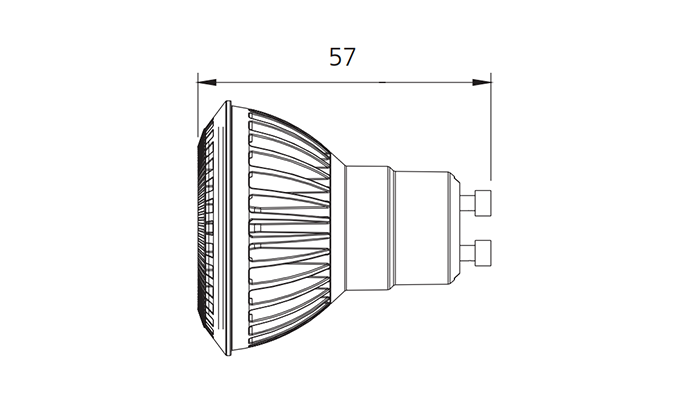 7W AC230V LED GU10 Spot Lamp - UPSHINE Lighting
