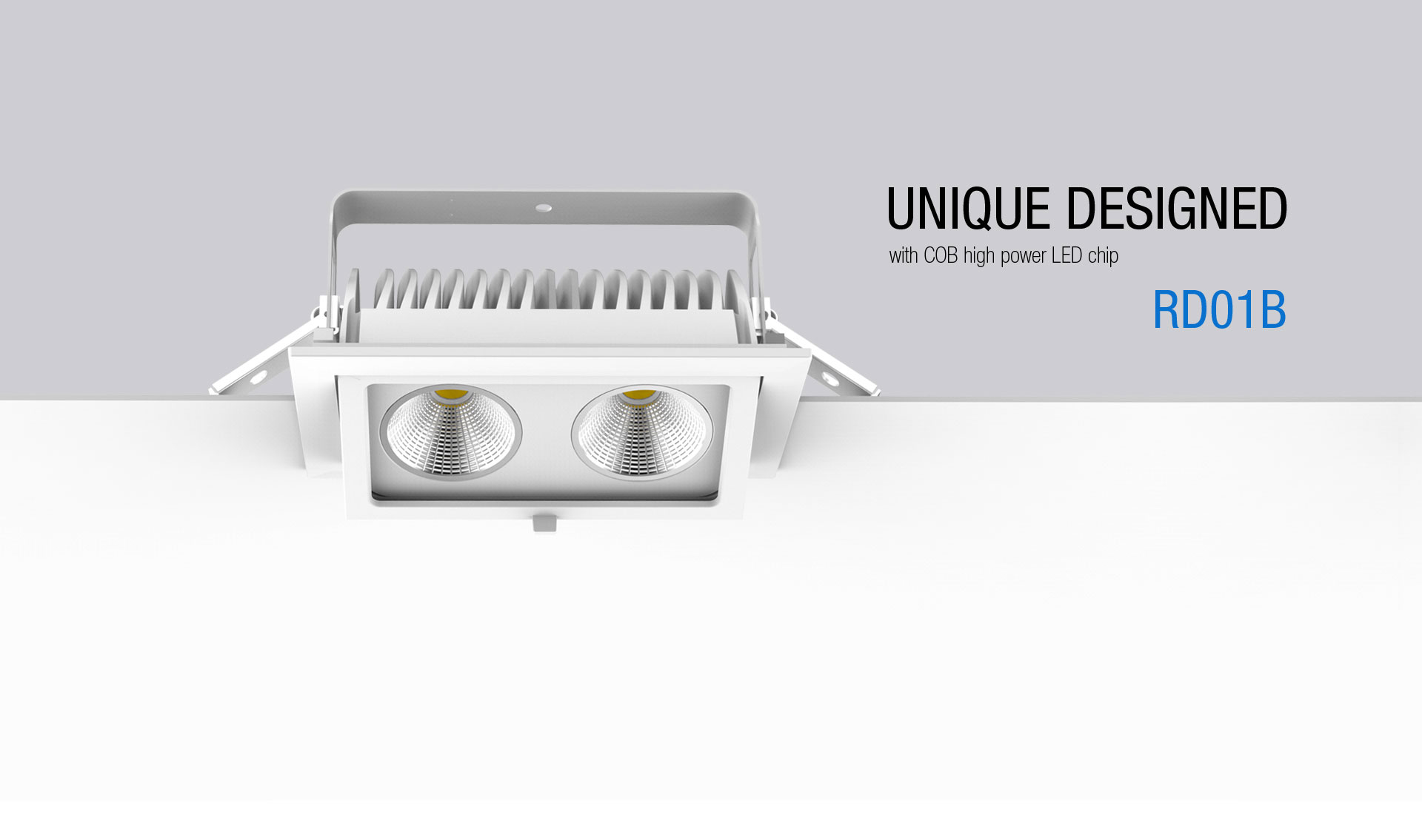 RD01-B IP65 Rectangular COB LED Downlight | UPSHINE Lighting