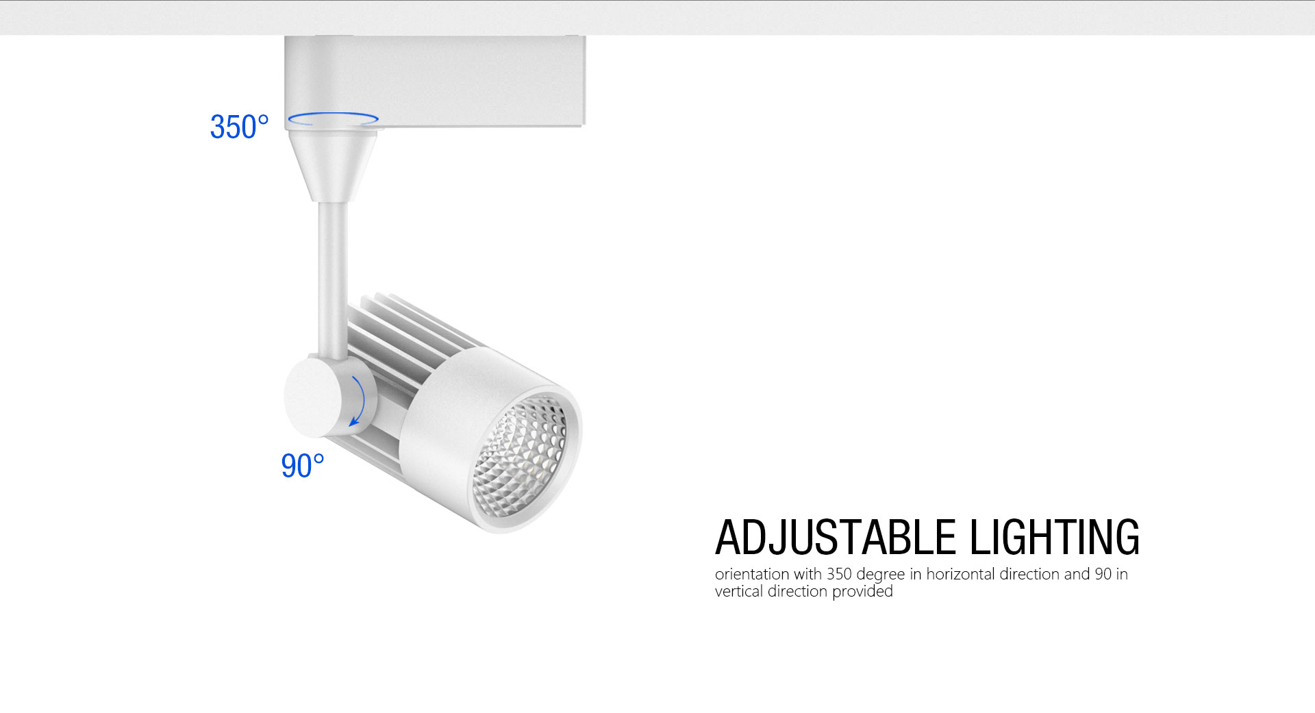 TL04 LED Track Spot Light | UPSHINE Lighting